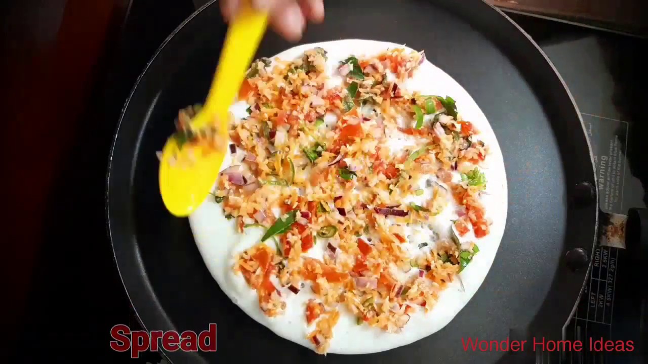 Uttapam Recipe | Veg Uthapam Recipe | Healthy Breakfast Recipe | Mixed ...