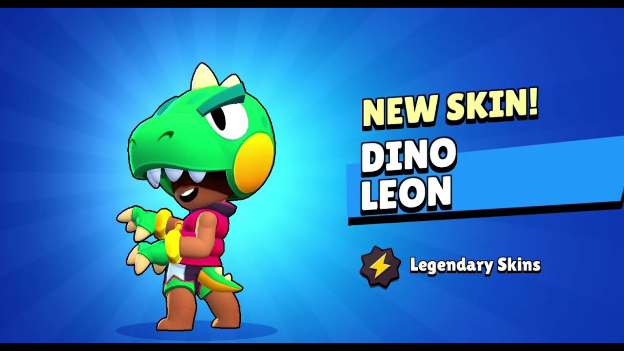 DINO LEON - DINOSAUR (Brawl Stars) - YouTube