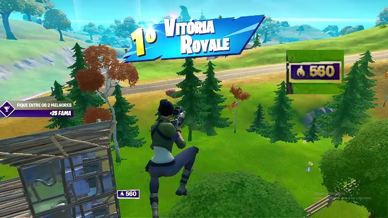 Fortnite Win Arena Solo 9K - 600 points - YouTube