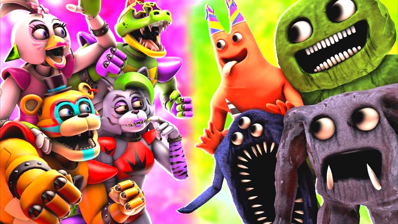 [SFM FNaF] Security Breach vs Garten of Banban Chapter 3 - YouTube