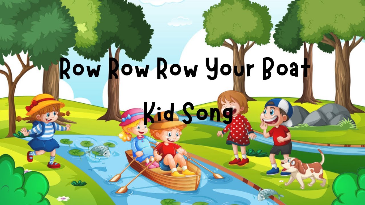 Row Row Row Your Boat with Lyrics | Nursery Rhymes and Baby Songs from ...
