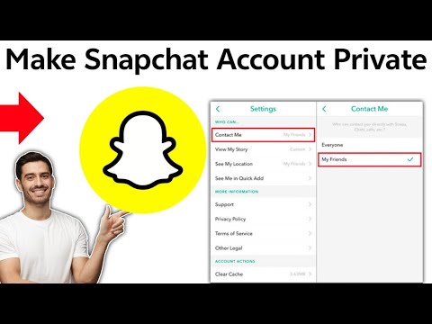 How to Make Snapchat Account Private 2025 - YouTube