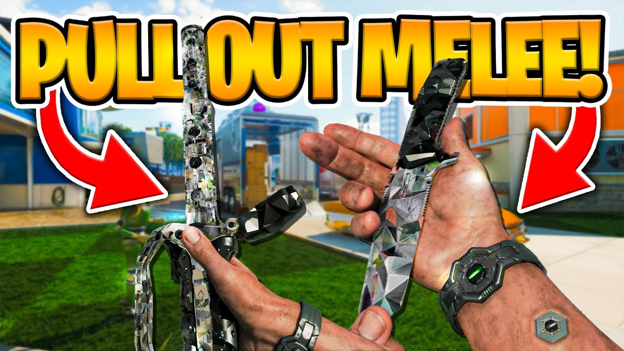 How To USE KNIFE/ MELEE Weapons in BO7! - YouTube