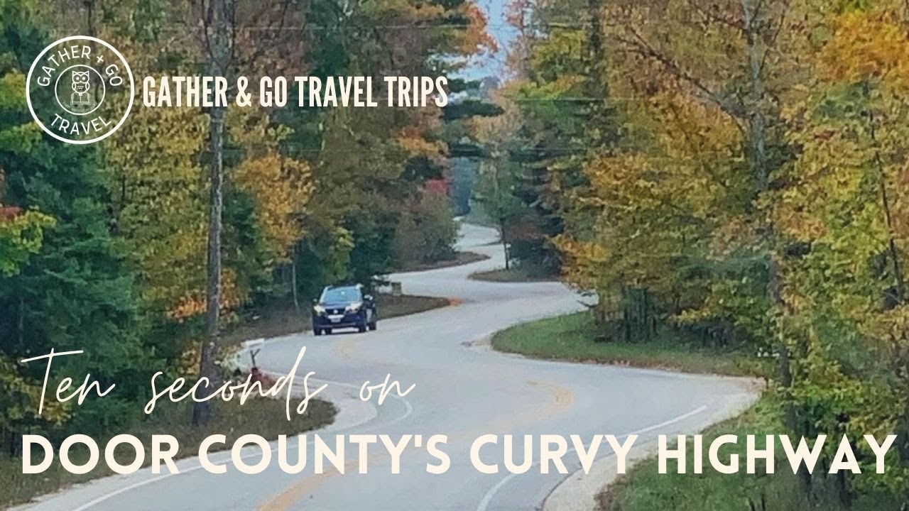 10-seconds On Door County's Curvy Highway - YouTube