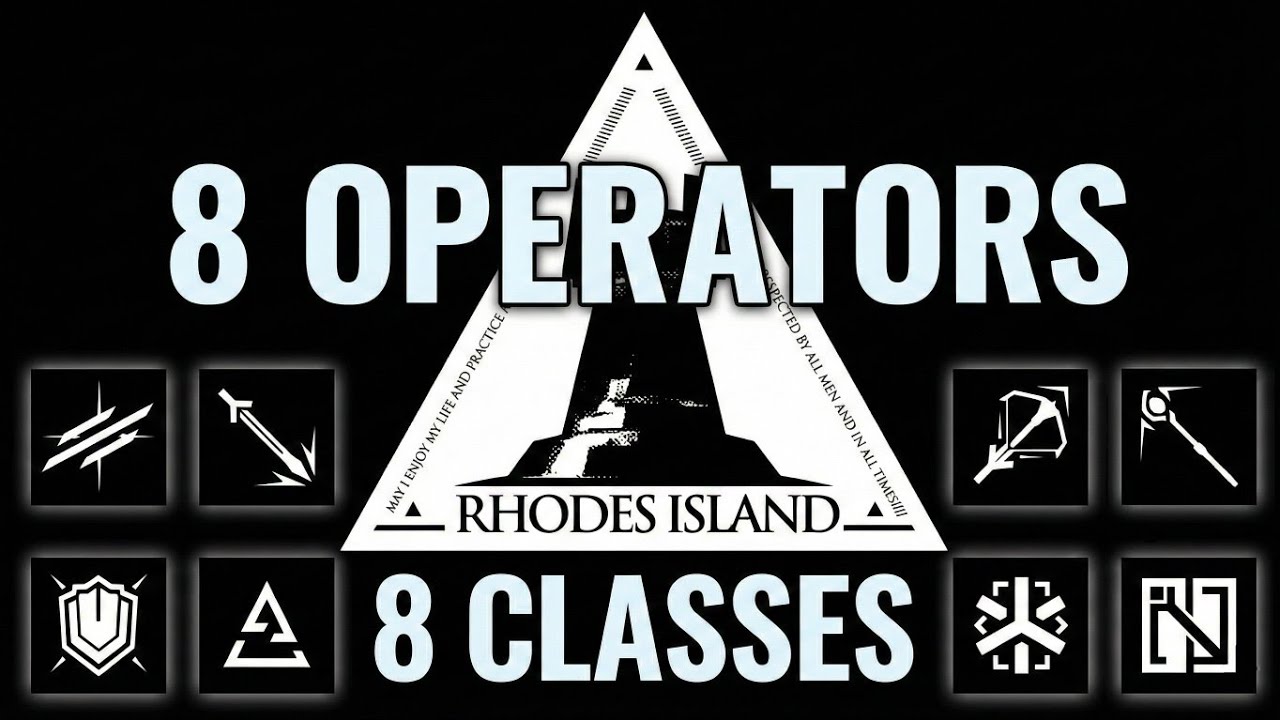 [Arknights] 8 Classes 8 Operators only || All Main Story Boss H-stages ...