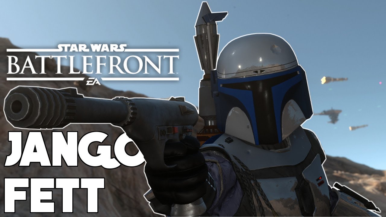 Battlefront - Best Jango Fett MOD (New Skin, Weapon, Icon) - YouTube