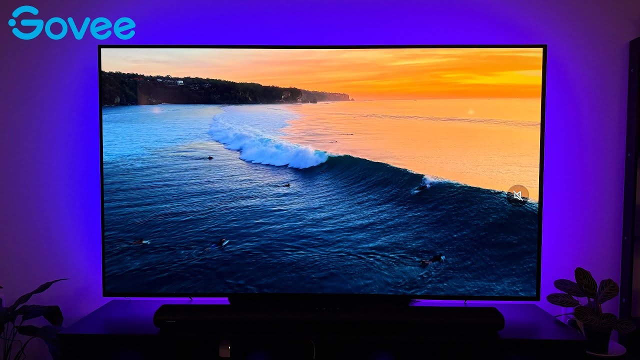Govee TV LED Backlight (70"-80") - H6169, Unboxing, Setup & Demo! - YouTube