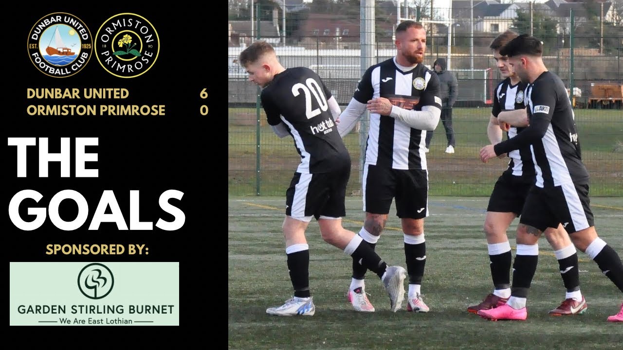 THE GOALS | vs Ormiston Primrose FC - Friendly Match - 21.01.23 - YouTube