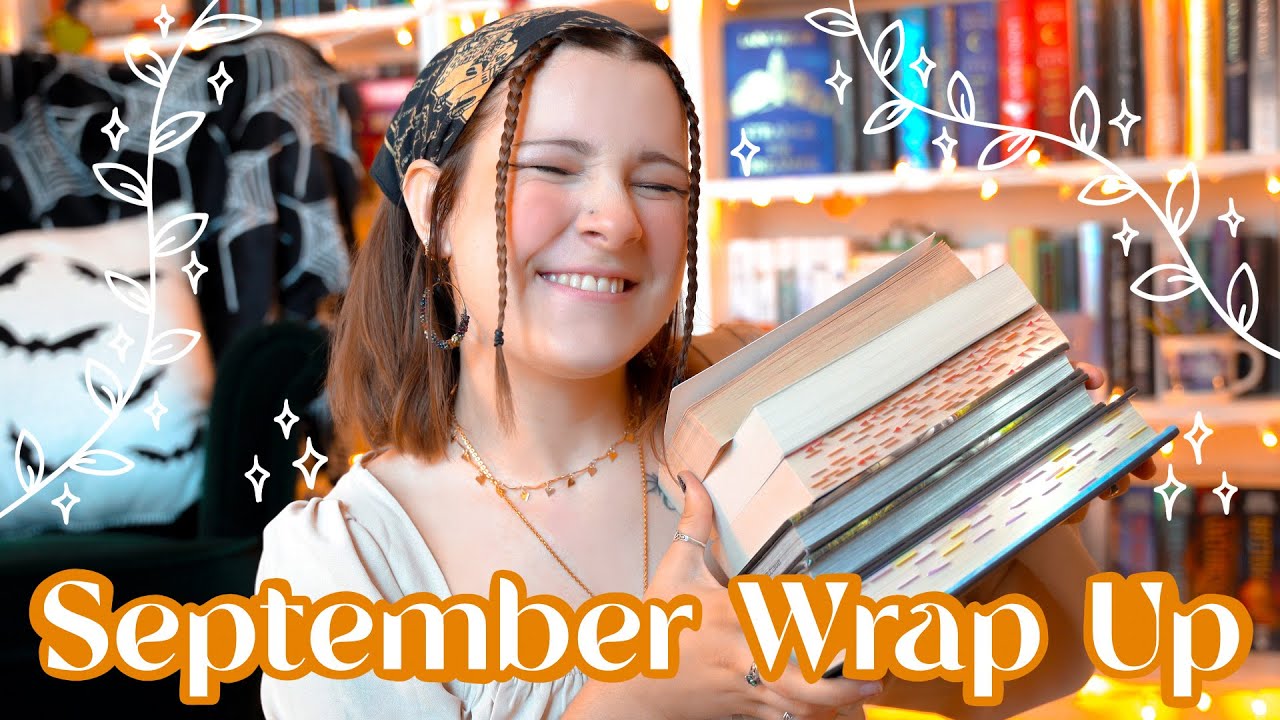 september wrap up 🍂 discussing the 9 books I read this month - YouTube