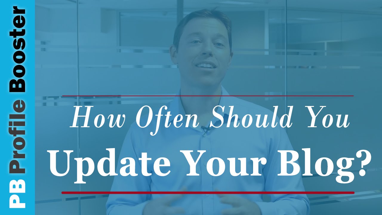 How Often Should You Update Your Blog? - Content Marketing Tips - YouTube