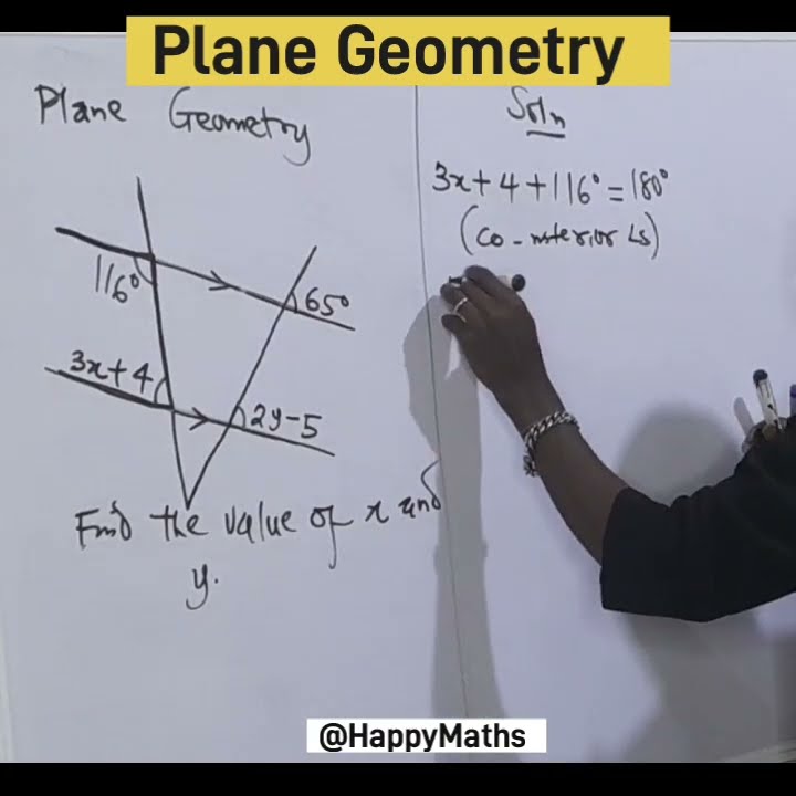 Plane Geometry Made Easy ||HappyMaths Academy #maths #education # ...