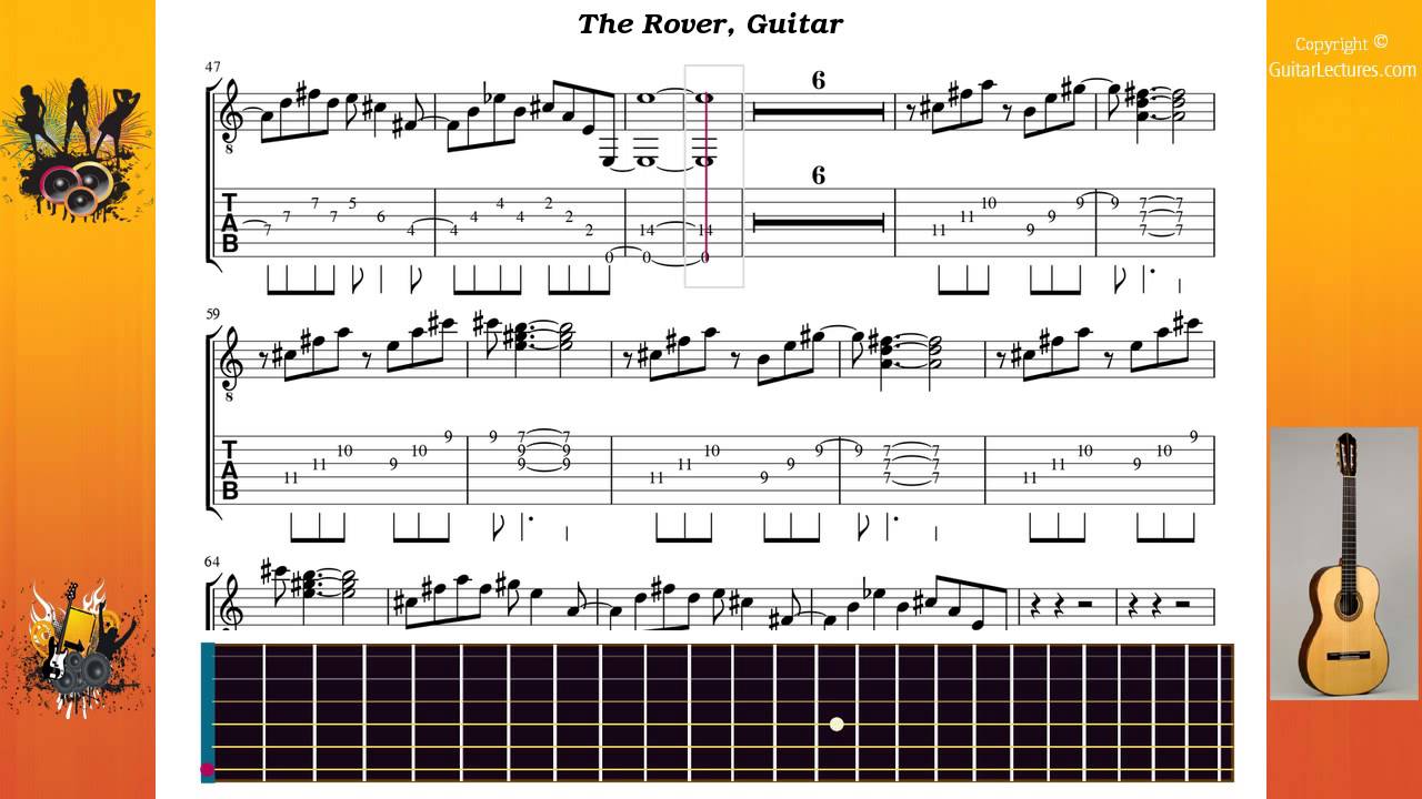 The Rover - Led Zeppelin - Guitar - YouTube