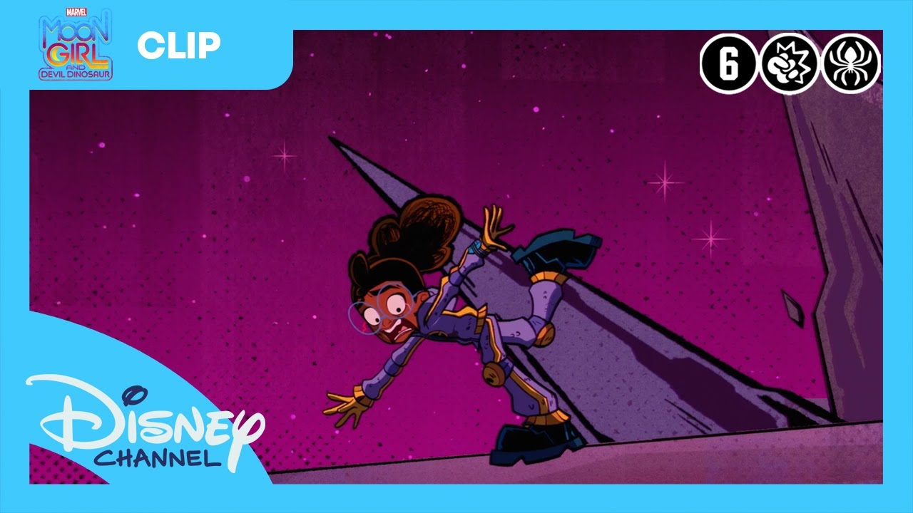 Marvel Moon Girl et Devil le Dinosaure | Le Méchant | Disney Channel BE ...