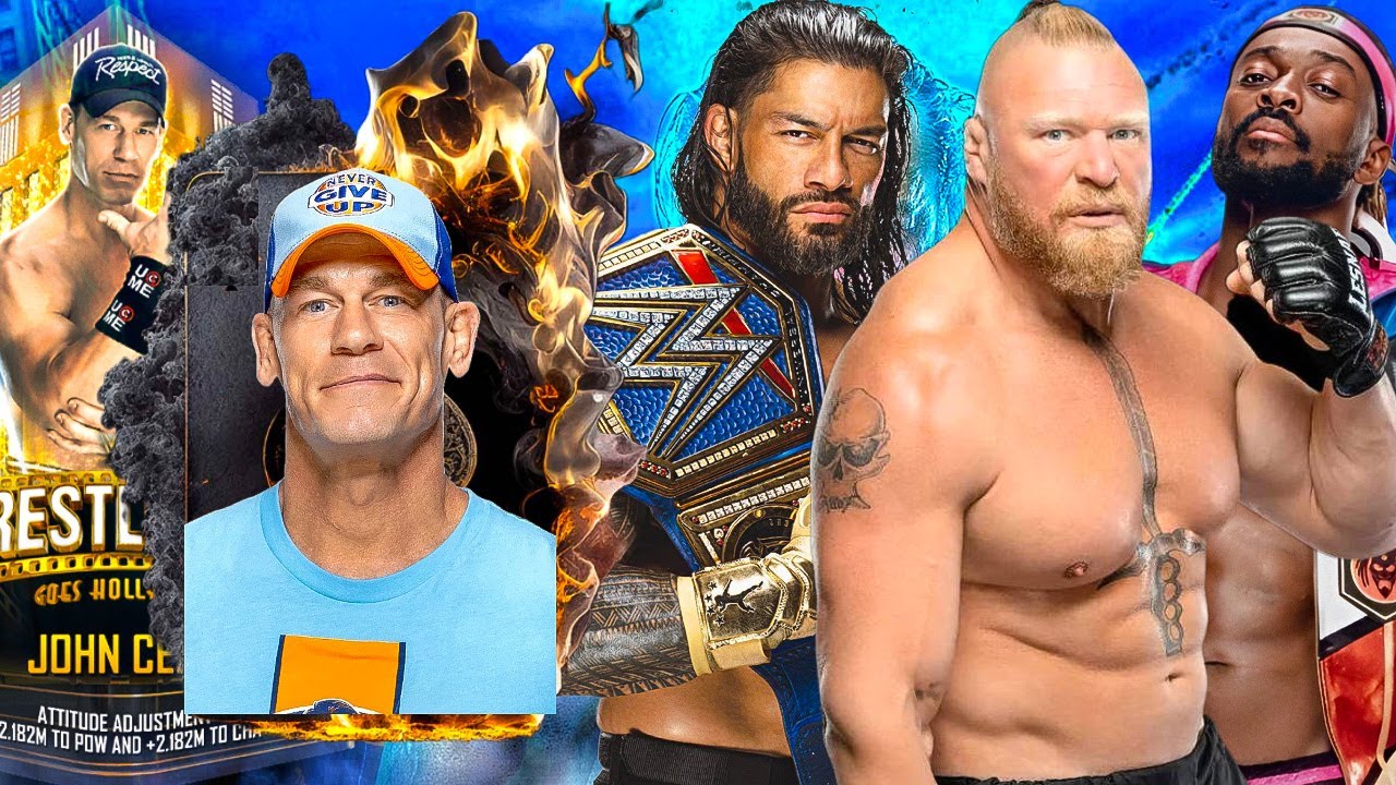 Team Brock Lesnar Vs Team John Cena WWE 2K23 Gameplay #4 - YouTube