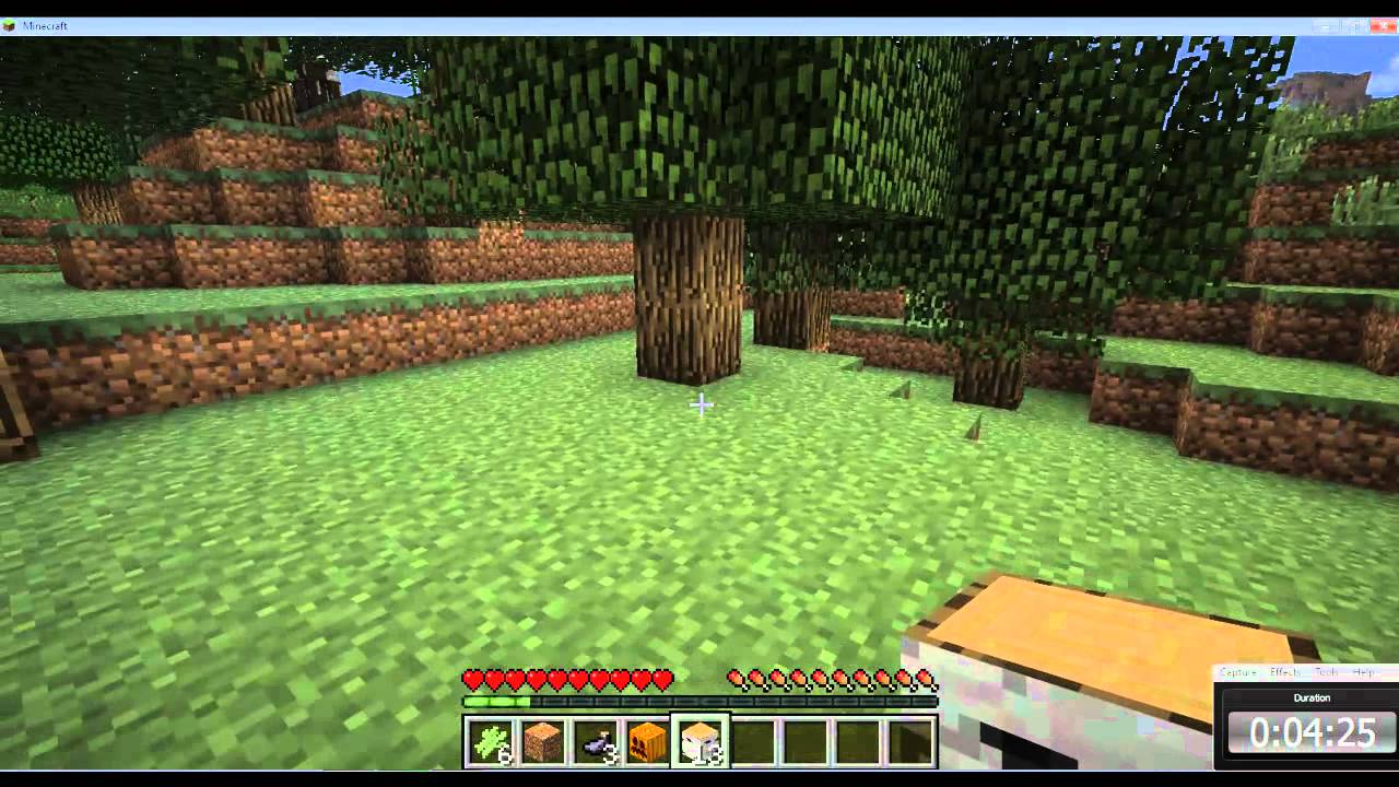 Minecraft - Part 1 - Getting Wood - YouTube