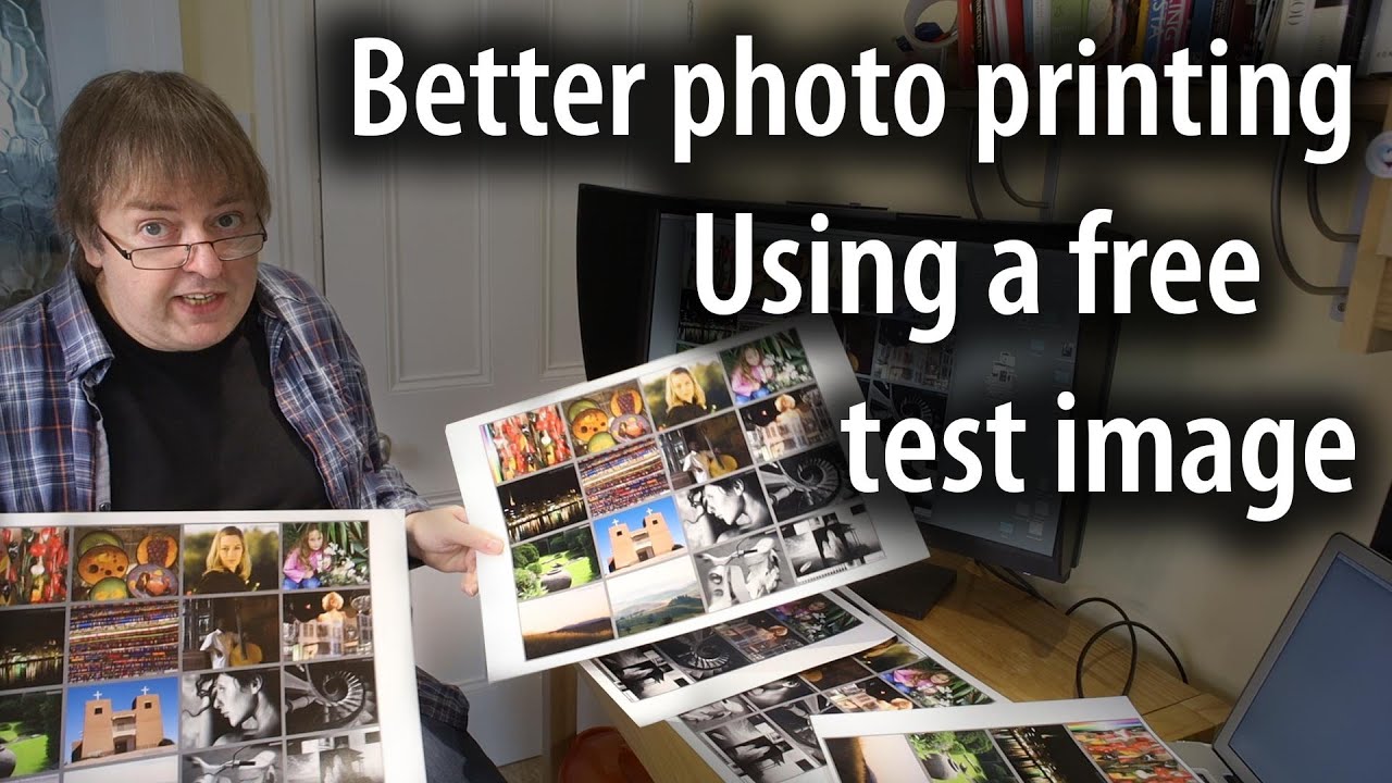 Better print quality using a colour test image. Test ICC profiles and ...