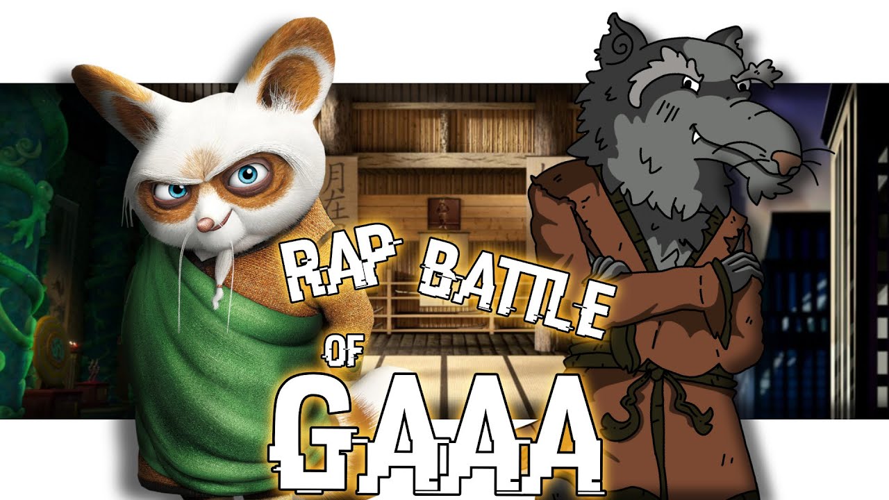 Maître Shifu VS Maître Splinter [Rap Battle of GAAA #22] - YouTube
