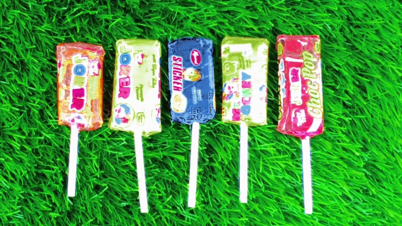 Unpacking ASMR 🍭 Chupa Chups Big Babol, Lollipop, Watermelon Lollipop ...