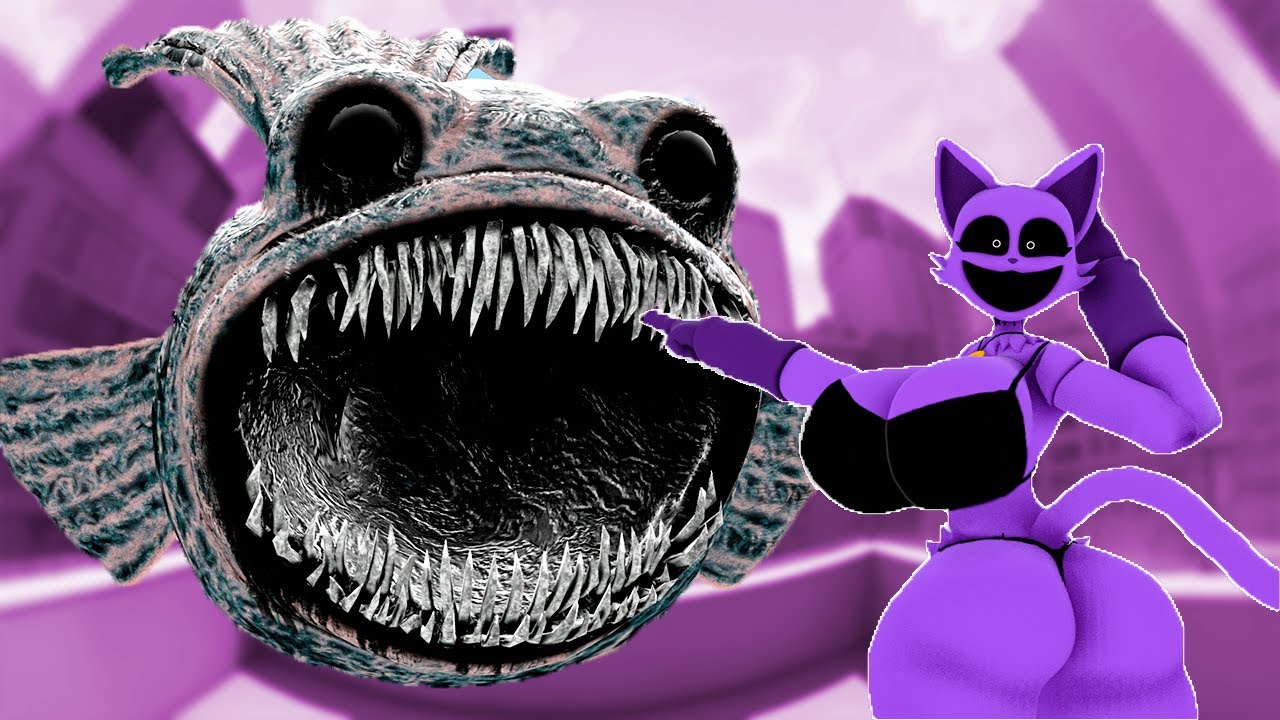 CATNAP WOMAN RUNNING FROM MONSTERS ZOONOMALY In Garrys Mod! - YouTube