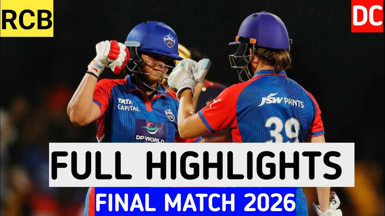Rcb vs Dc final match highlights 🏆💥|| rcb vs dc wpl final match ...