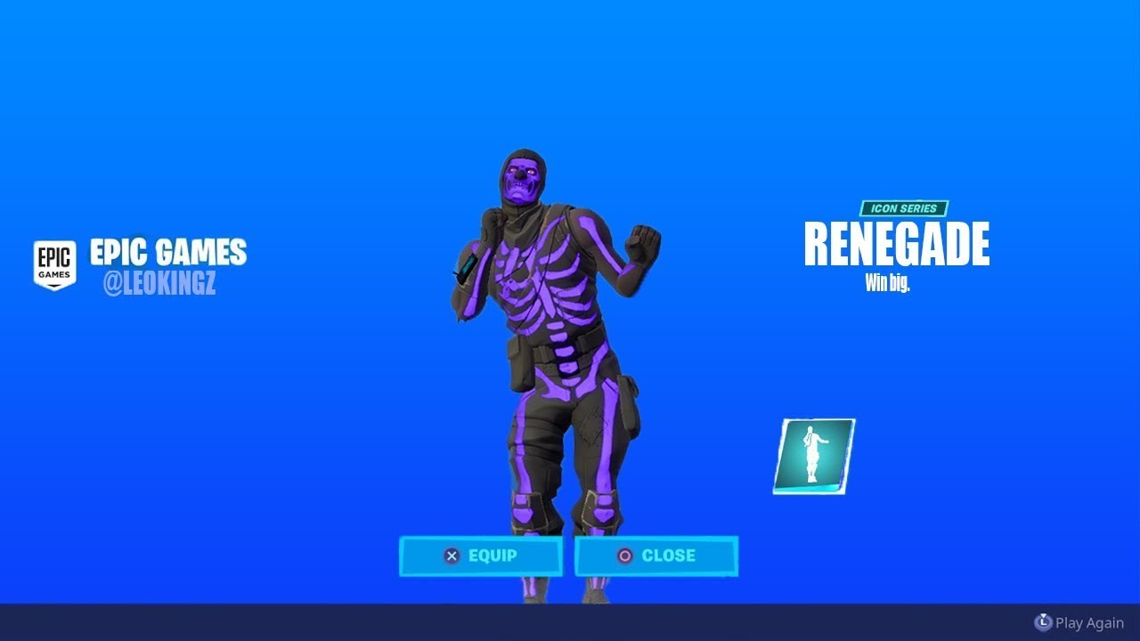 fortnite RENEGADE emote(comes out the18th) - YouTube