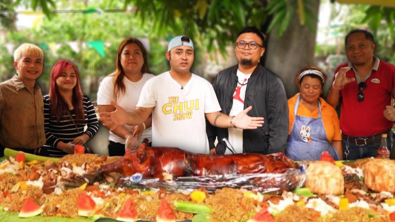 Cebu Probinsiya Backyard Cooking! Barrio fiesta Lechon, Pancit Bisaya ...