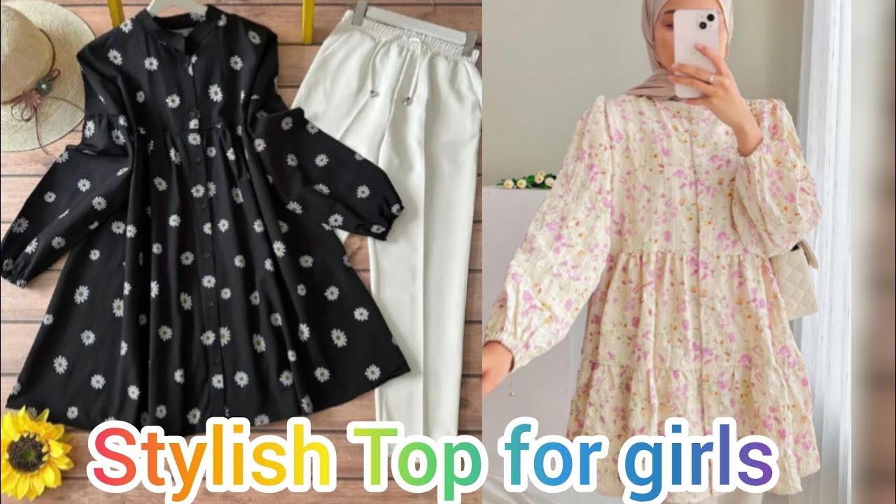 Beautiful And stylish Top designs for girls| easy and unique designs ...