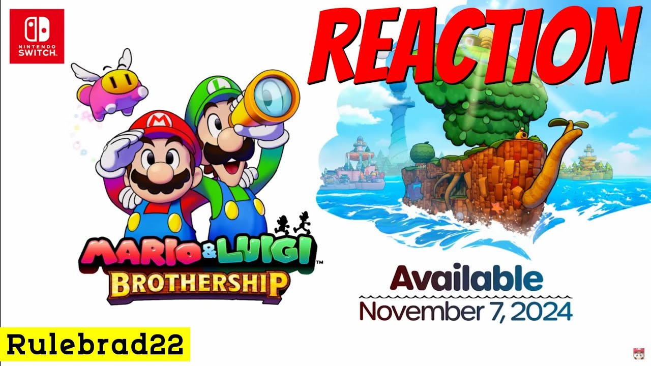 Mario & Luigi: Brothership - Official 'Greetings from Concordia ...