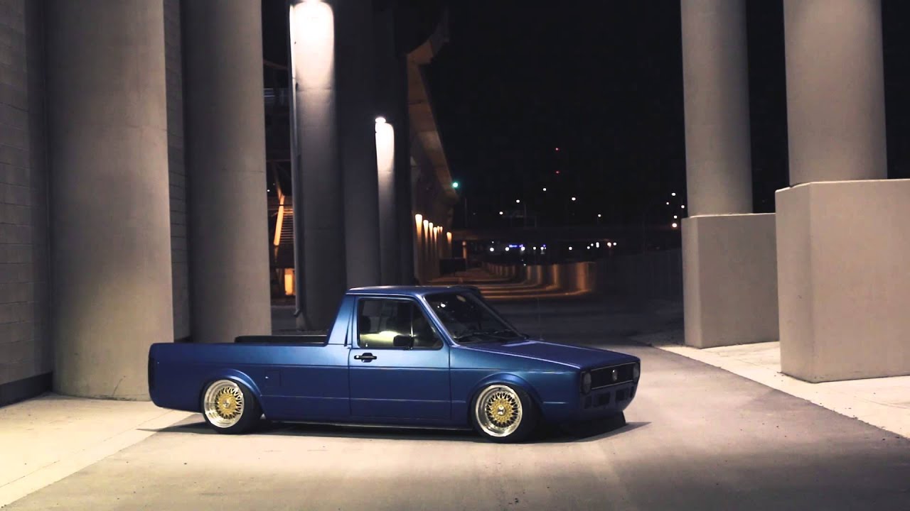 Curt`s Bagged VW Caddy Big Turbo TDi Swap - YouTube