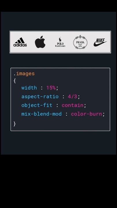 Adjust logos using CSS #css #webdesign - YouTube