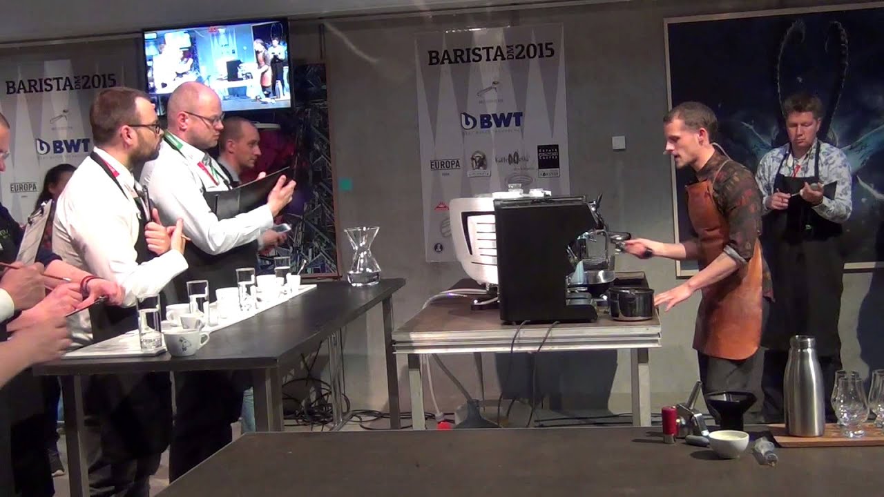 Barista DM 2015 - Esben Piper - YouTube