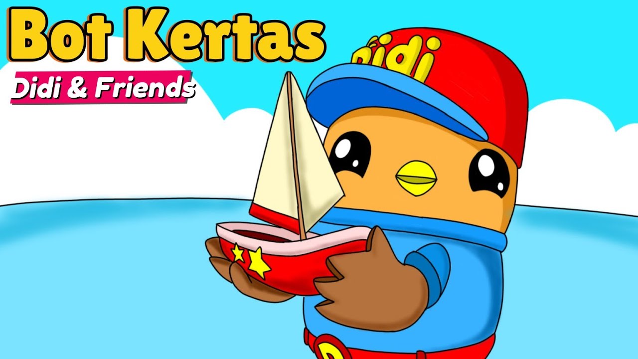 Didi and Friends Bot Kertas | Lagu Baru Didi | Menggambar Mewarnai ...