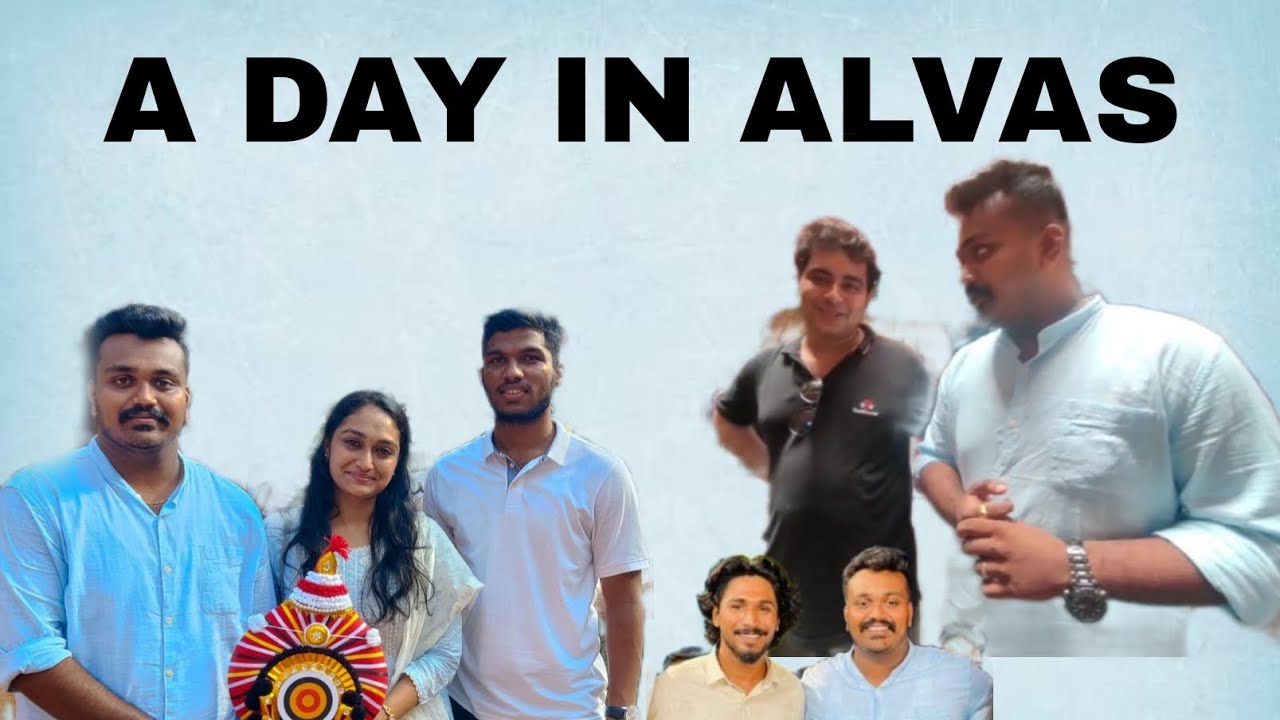 Day in Alvas | felicitation by Alvas college| Tulunad culture| Vivek ...