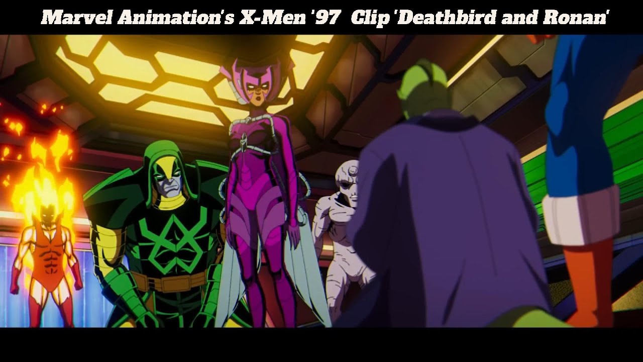 Marvel Animation's X-Men '97 - Official Clip 'Deathbird and Ronan ...