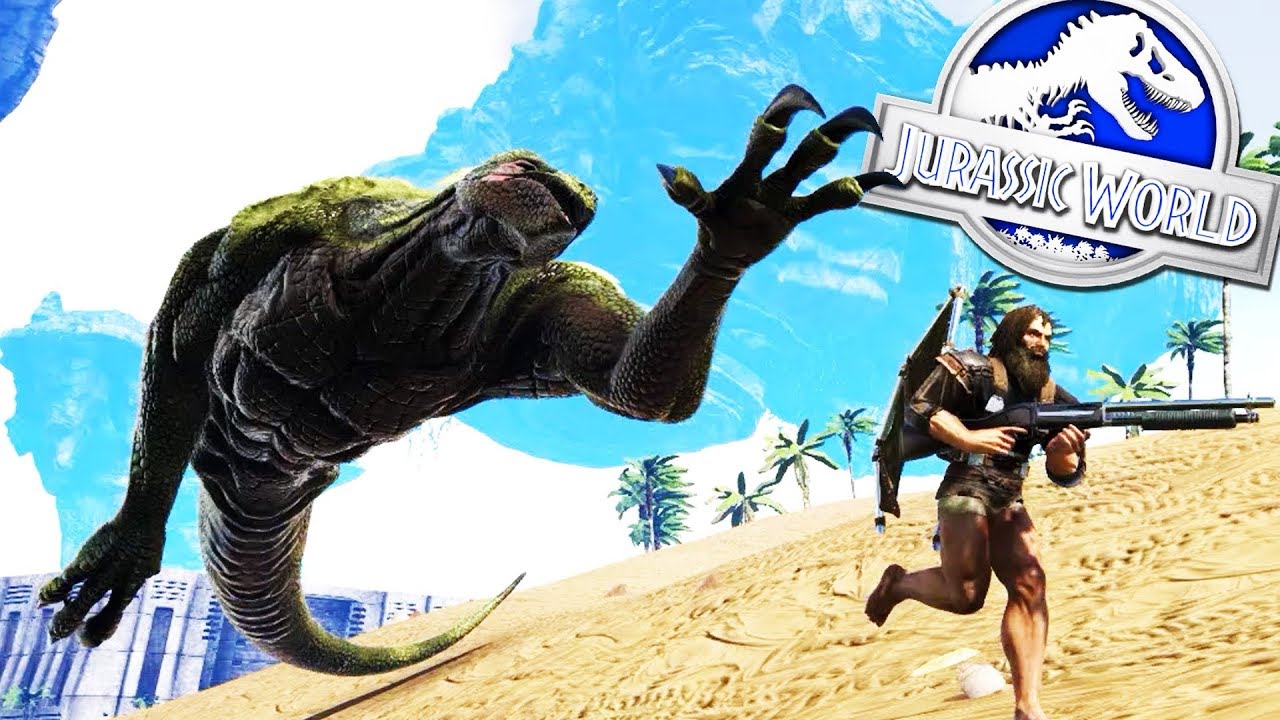 CRAWLER CRIATURA REPTILIANA, MONSTRUO ATERRADOR JURASSIC WORLD 2 Ark ...