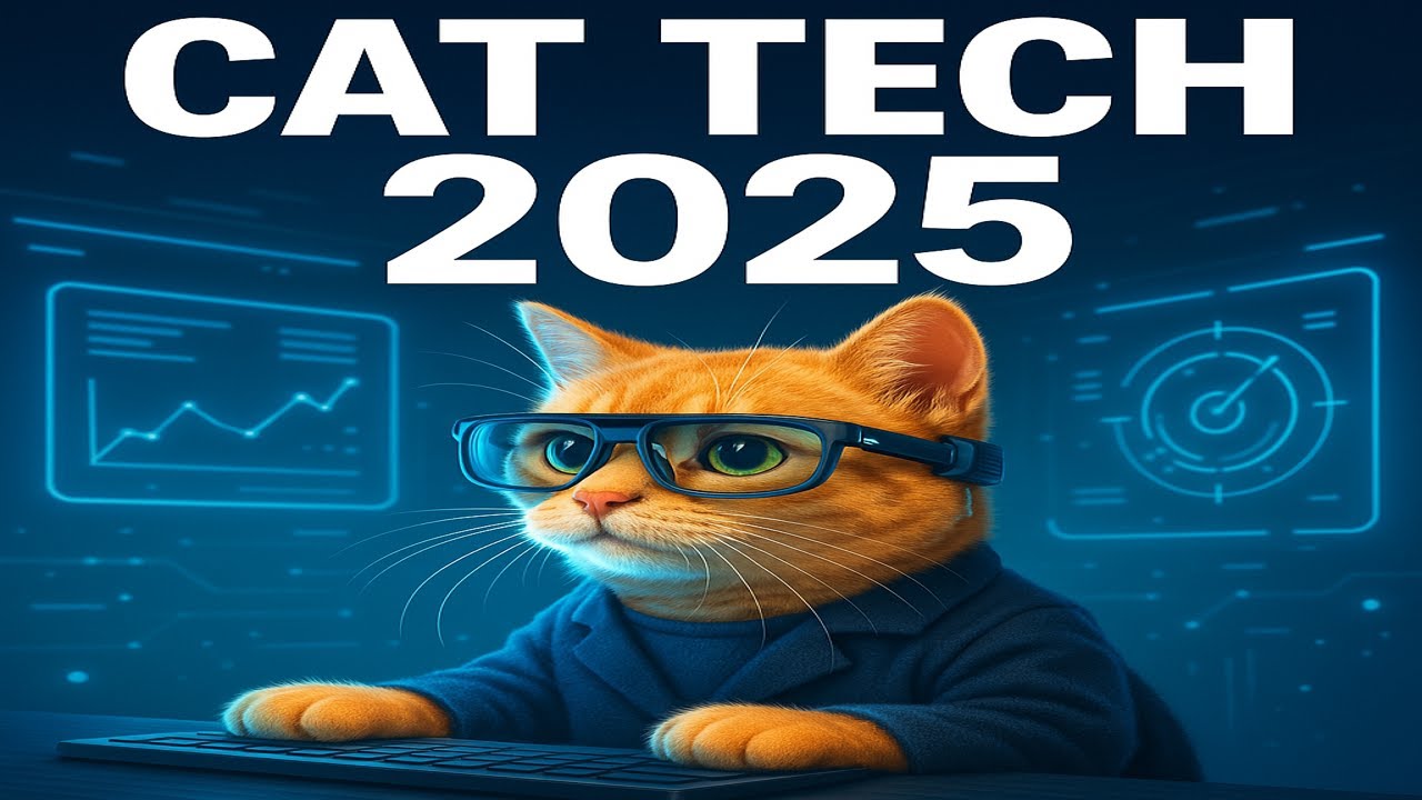 CAT TECH 2025 🐾 | The Future of Feline Work Starts Now! - YouTube
