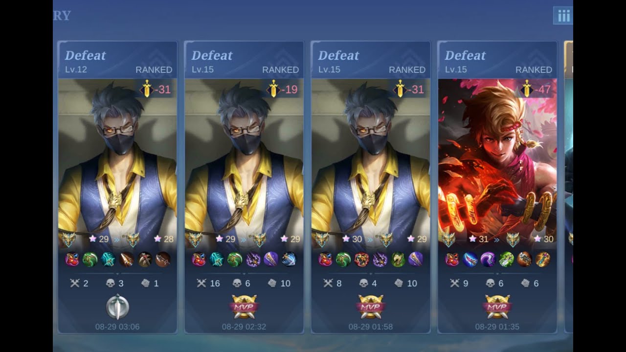 CURSED HERO BUILDS CLASSIC SPAM-2 | Mobile Legends #mobilelegends #mlbb ...