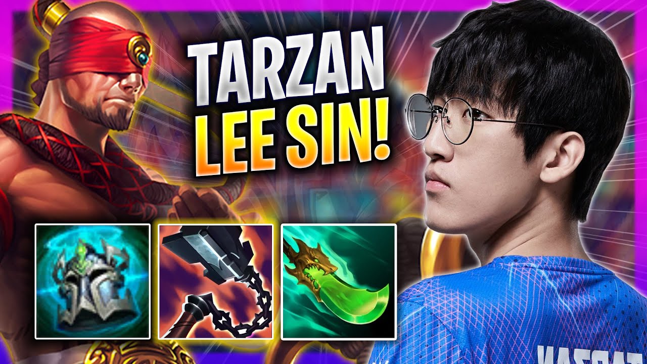 TARZAN TRIES NEW LEE SIN BUILD! - LNG Tarzan Lee Sin JUNGLE vs Graves ...