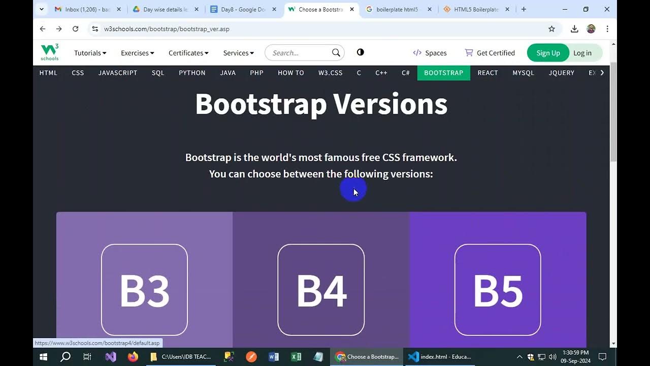 Building a Dynamic Website with HTML, Bootstrap, and JavaScript: Boilerplate Framework Tutorial ...
