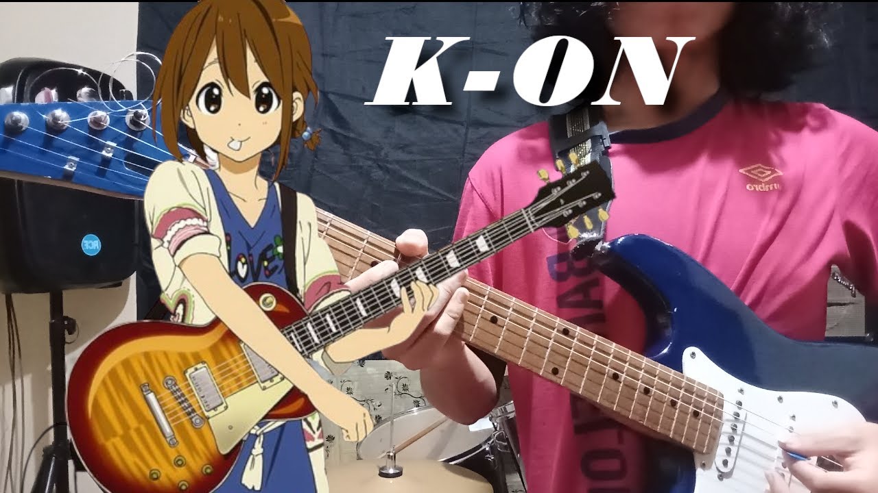 K on!! Opening 1『 GO! GO! MANIAC 』 Cover Guitar BrunoAstoGuitars - YouTube