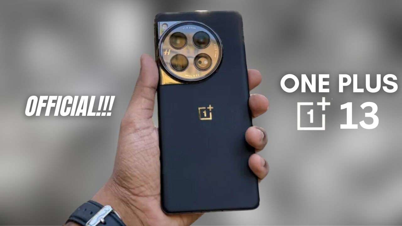 One Plus 13 - IT`S OFFICIAL!!! - YouTube