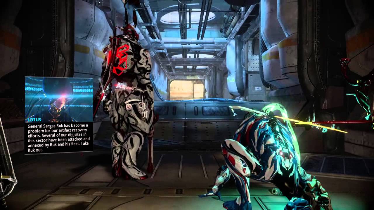 Warframe let's play episode 2 General sargus ruk - YouTube