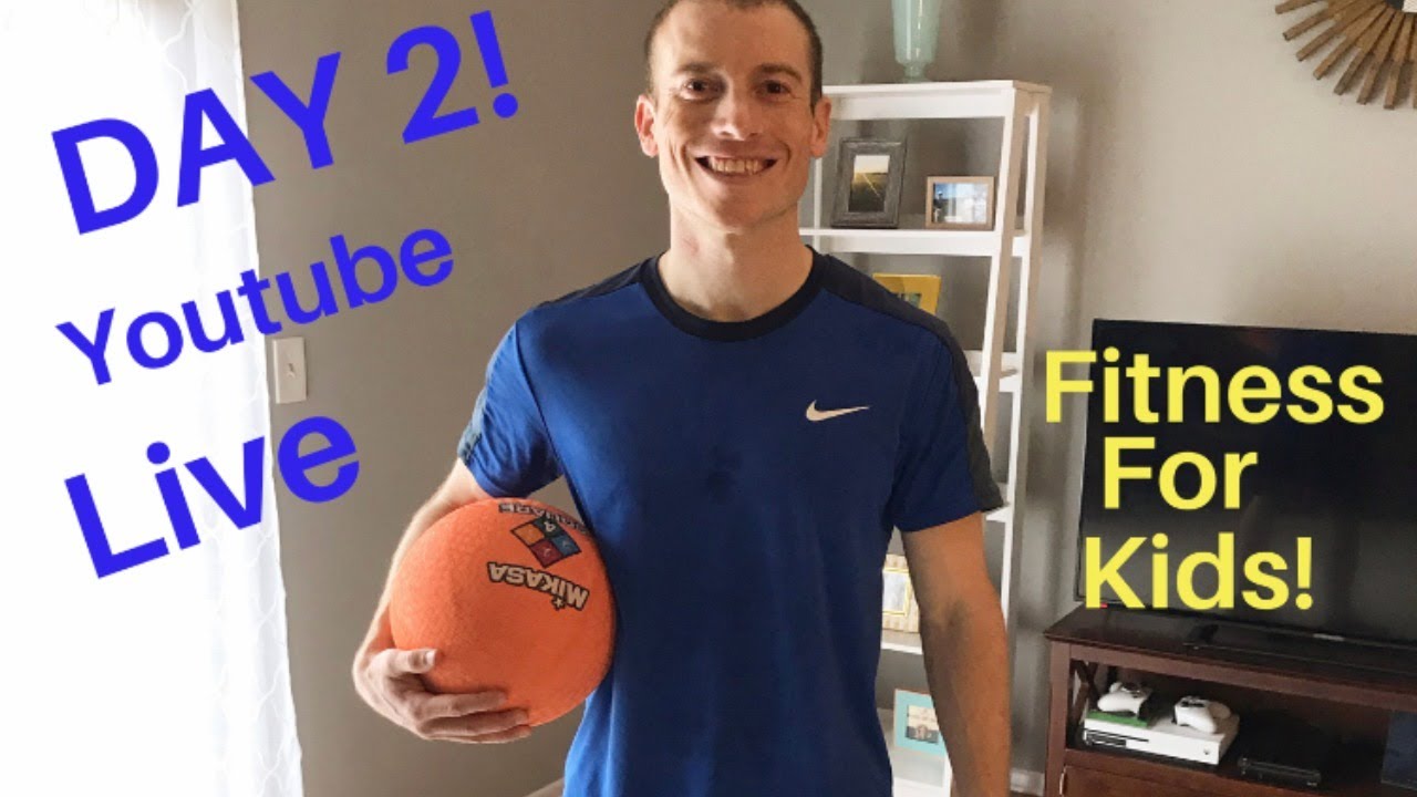 Day 2! At Home Phys Ed. Fitness for kids! - YouTube