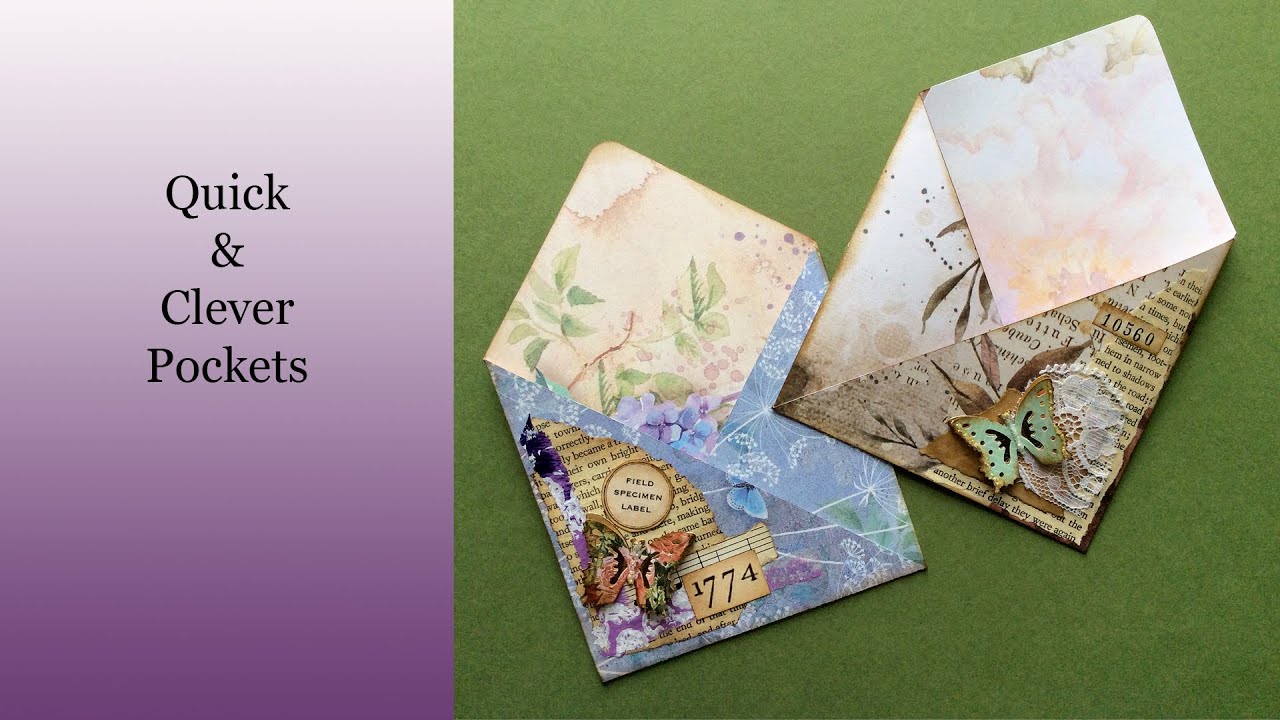 Two Minute Pockets from a 12"x12" - YouTube