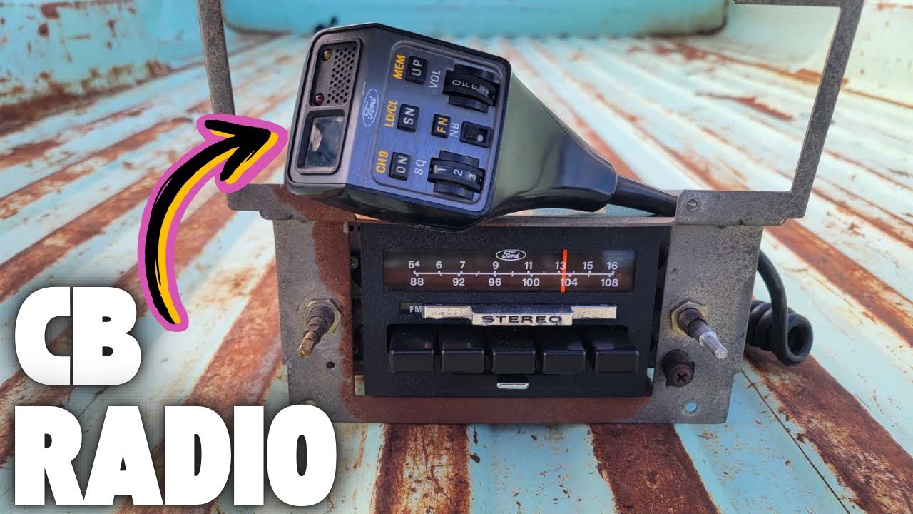 UNCOVERING the SECRETS of Ford's Fantastic Factory CB Truck Radio - YouTube