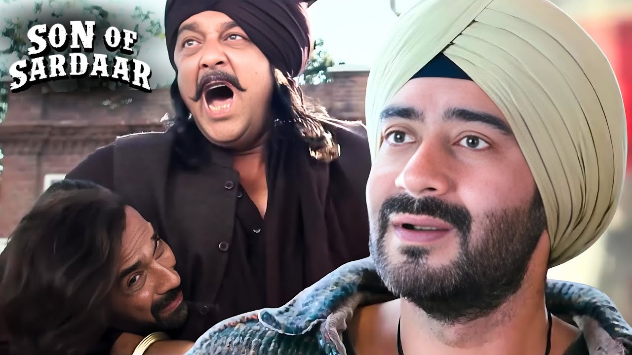 दुश्मन भी घर के अंदर मेहमान है | Ajay Devgan Sanjay Dutt Superhit Scene | Son Of Sardaar - YouTube