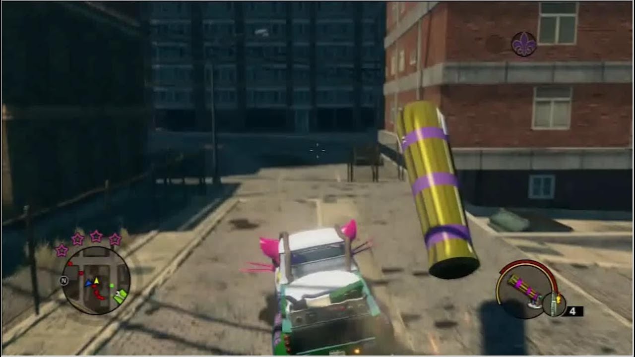 Saints Row The Third - Excited Genki Mobile (co-op) - YouTube