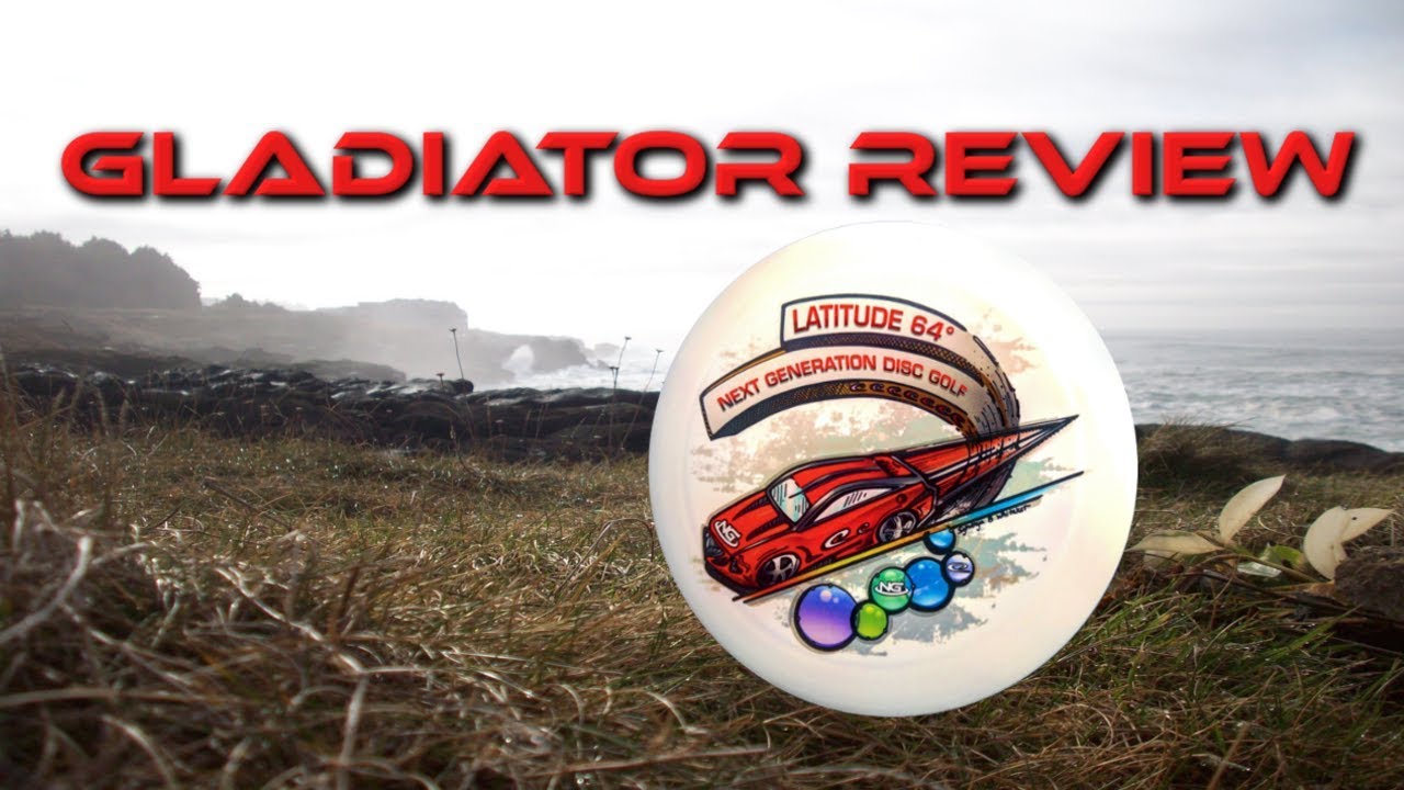 Latitude 64 Gladiator Disc Golf Disc Review - Disc Golf Nerd - YouTube