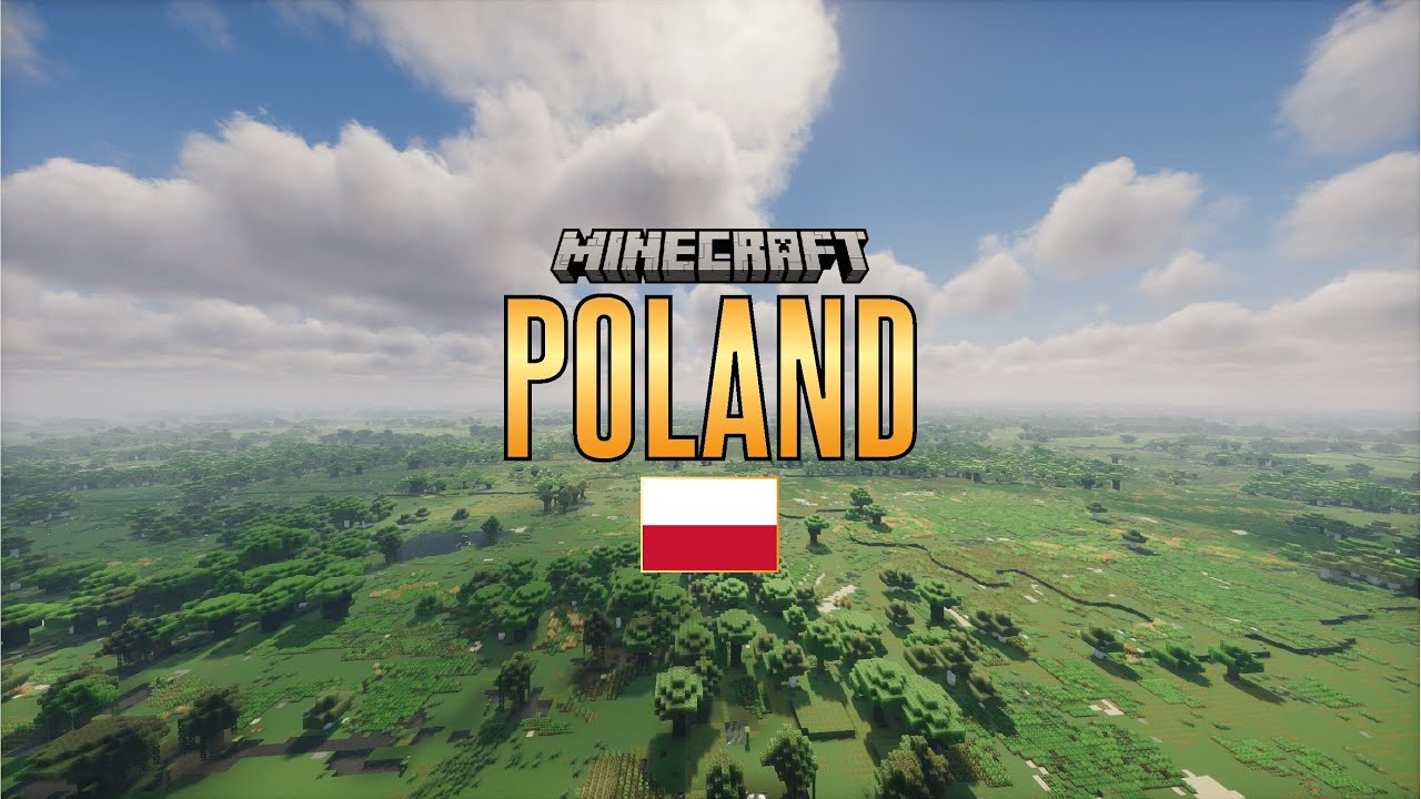 Minecraft Poland Map 1:30 trailer - YouTube