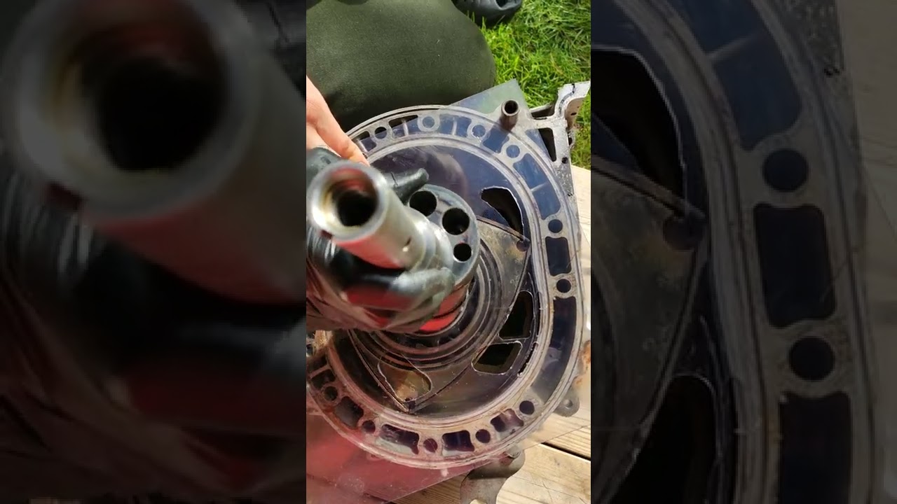 Rx-8 Renesis port map in making - Bridge port - YouTube